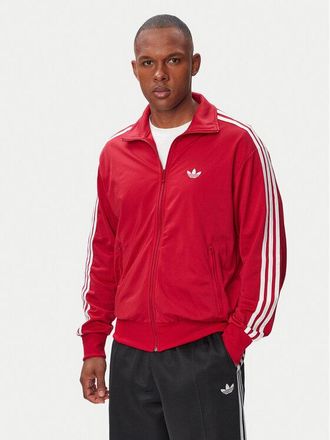 adidas Sweatshirt Firebird KW0116 Rot Regular Fit