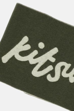 Maison Kitsun&eacute; Schal Mit Print