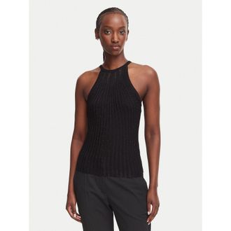 Guess Top W6YR48 Z1259 Schwarz Regular Fit