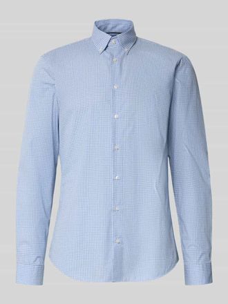 Jake*s Slim Fit Business-Hemd mit Button-Down-Kragen