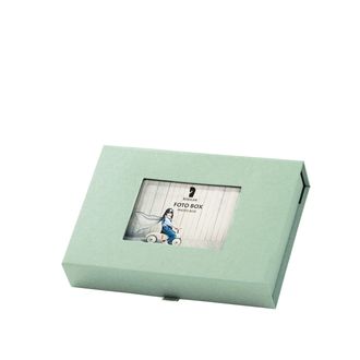 R&ouml;ssler Selection Fotobox Aufbewahrungsbox | Foto Aufbewahrung f&uuml;r 13x18cm Fotos | Foto Organizer Box | Storage Boxes | Foto Aufbewahrungsbox mit Deckel | Ma&szlig;e: 203x45x