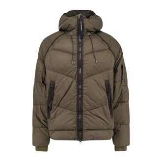 C.P. Company C.p. Company - Veste courte en polyamide garnie de duvet - Homme - Vestes - Vert - Taille: 2XL