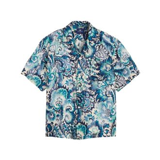 Levi's Homme, Chemises, Multicolore, Taille: M Chemise de camp &agrave; manches courtes