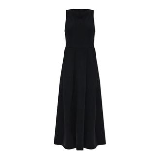 Emporio Armani Kleid mit Abn&auml;hern - - Dresses - Damen - Schwarzk - M