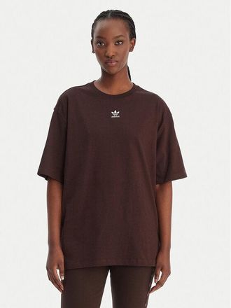 adidas T-Shirt Essentials Boyfriend KD1371 Braun Oversize