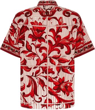 Dolce & Gabbana Maiolica Shirt - Red