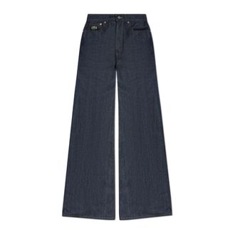 Lacoste High-Waist-Jeans - - Jeans - Damen - Blau - M