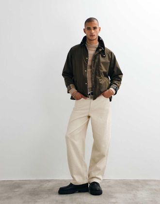 Barbour Icons Transport Wachsjacke in Braun