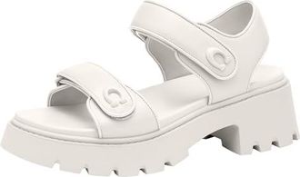 Coach Sandales à plateforme Brynn pour femme, craie, 40 EU