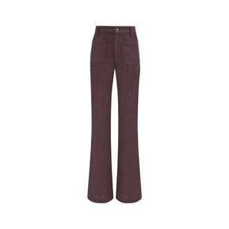 Victoria Beckham Femme, Pantalons, Rouge, Taille: W26 L34 Alina Jean