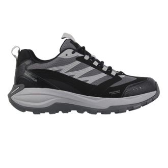 Reebok Nano X3 Sneaker f&uuml;r Herren, Leder, Runder Zeh, Flach (Grau/Schwarz)