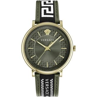 Versace Analogue Watch - - Accessories - Herren - Gr&uuml;n - ONE SIZE