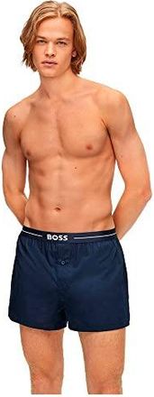 BOSS Nos Boxer Ew 2p Caleçon Boxeur, Dark Blue405, XXL (Lot de 2) Homme