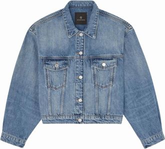 Anine Bing Femme, Vestes, Bleu, Taille: 42 FR Quincy Jacket