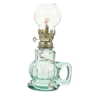 BESPORTBLE Glas Petroleumlampe Mit Glasabdeckung Vintage Öllampe Für Zuhause Retro Lampe Einzigartige Petroleumlampe Im Chinesischen Stil Dekoration Für Haushalt