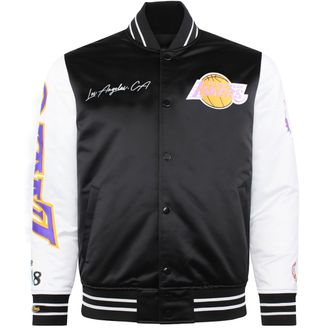 Mitchell & Ness NBA Los Angeles Lakers Herren Satin Bomberjacke