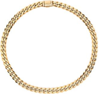 Darkai Darkai, Homme, Accessoires, Jaune, Taille: M Curb-Link Necklace