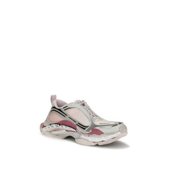 Balenciaga Womens Multicolor Polyethylene Athletic Sneakers