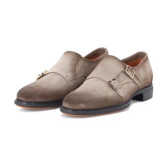 Santoni Doppel-Monkstrap - - Shoes - Herren - Braun - 44 EU