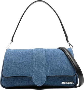 Jacquemus Femme, Sacs, Bleu, Taille: ONE Size Sac bandouli&egrave;re &agrave; double sangle