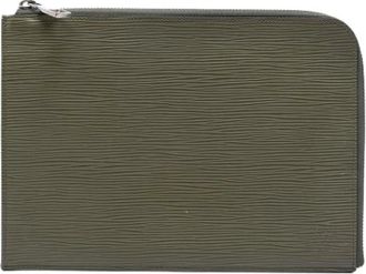 Louis Vuitton Pochette Jour Pre-owned - Femme - Pre-owned - Vert - Taille: ONE Size