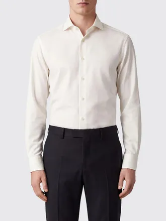 HUGO BOSS Chemise slim en coton stretch &agrave; col fran&ccedil;ais