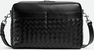 Bottega Veneta Große Intrecciato Kameratasche Mit Außentasche - Bottega Veneta