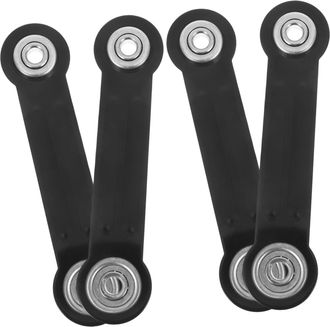 Amosfun 4 Teiliges Schaukelstuhl Zubeh&ouml;r M&ouml;bel Reparaturset F&uuml;r Terrassenwippen Bankschaukelhalterung Gleitsitzhalterung Schaukelstuhllager Schaukelstuhl Ersa