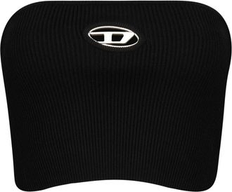 Diesel Femme, Tops, Noir, Taille: 38 FR M-Clarksvillex Strapless Top