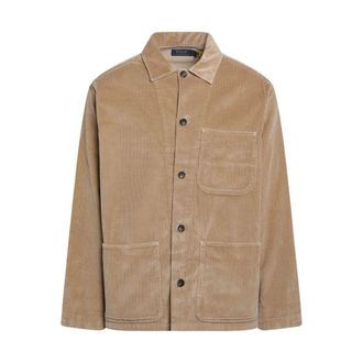 Polo Ralph Lauren Corduroy Utility Overshirt - - Jackets - Herren - Beige - S