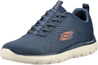 Skechers Summits Eckler Baskets pour homme, bleu, 40 EU