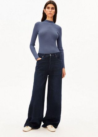 Armedangels Strickpullover ALAANIA Pullover Slim Fit aus Bio-Baumwolle Fitted