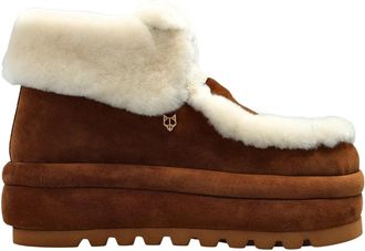 Naked Wolfe Bambi Plateau-Schneestiefel - - Sport - Damen - Braun - 38 EU