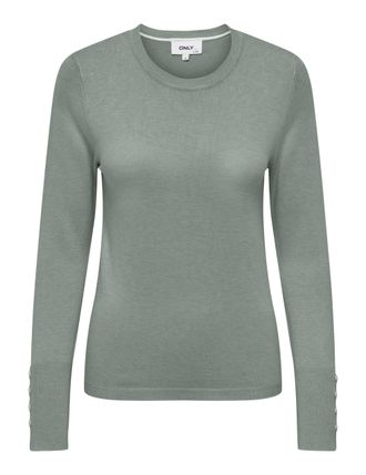 Only Pullover Damen, Hedge Green/Detail:Melange, M