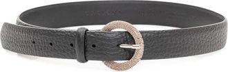 Orciani Femme, Accessoires, Noir, Taille: 75 CM Ceinture Classique Souple en Cuir