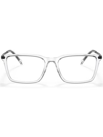 A|X Armani Exchange lunettes de vue &agrave; monture rectangulaire - Blanc