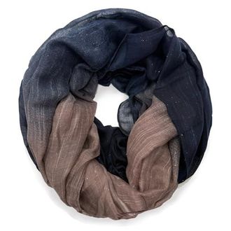 Glamexx24 Foulard Femme L&eacute;ger Longue &eacute;charpe Loop &Eacute;charpe Chiffon Plusieurs couleurs - Multicolore - Taille unique
