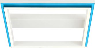 Brilliant Pallas LED Wand- und Deckenleuchte 50x50cm sand/wei&szlig; | 1x LED integriert, 38W LED integriert, (Lichtstrom: 2660lm, Lichtfarbe: 2700-6200K)