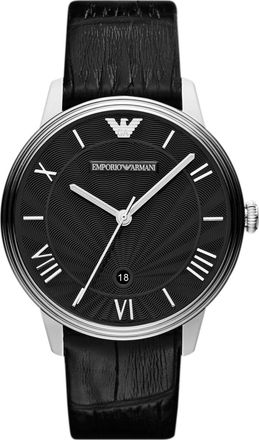 Emporio Armani Herrenuhr Quartz Silber