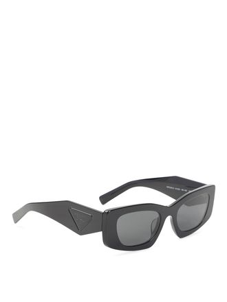 Prada Lunettes De Soleil - Noir