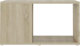 Generic Offene B&uuml;cherregale, Freistehend, Platzsparendes Aufbewahrungsregal aus Holzwerkstoff f&uuml;r B&uuml;cher, Dekoration und Medien (Sonoma-Eiche)