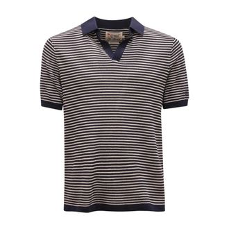 MC2 Saint Barth Sloan Gestreiftes Poloshirt - - Tops - Herren - Blau - S