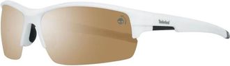 Timberland Homme, Accessoires, Blanc, Taille: ONE Size Lunettes de soleil &agrave; monture ovale