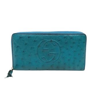 Gucci Pre-owned Cuir petite-maroquinerie - Femme - Pre-owned - Bleu - Taille: ONE Size