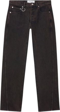 &Eacute;tudes Studio Femme, Jeans, Brun, Taille: 38 FR Jeans droits