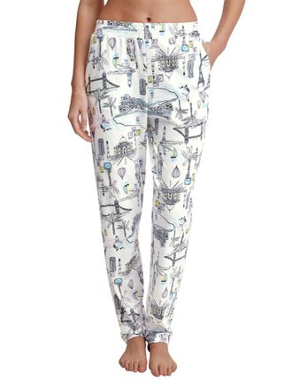 CALIDA Favourites Hose Damen, mit Seitentaschen, aus 100% Baumwolle