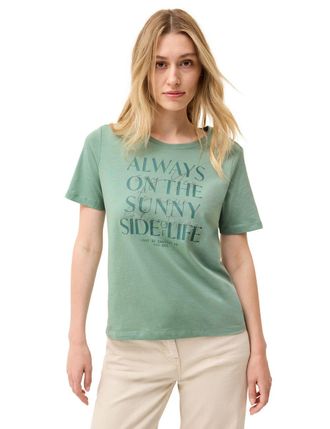 Cecil Damen Shirt mit Wording Artwork