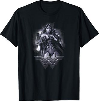 DC Comics Wonder Woman Rainy Night T Shirt T-Shirt