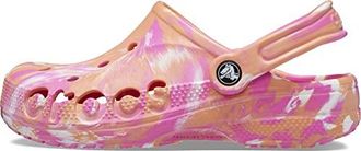 Crocs Unisexe Adulte Baya Marbled Amazon Clog Sabots, Papaya/Multi, 45/46 EU