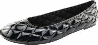 Scarpa Quilted Ballerina - - Shoes - Damen - Schwarzk - 36 EU